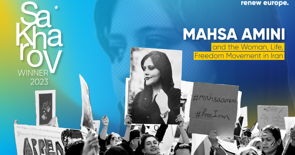 Jina Mahsa Amini And The Woman Life Freedom Movement… Renew Europe